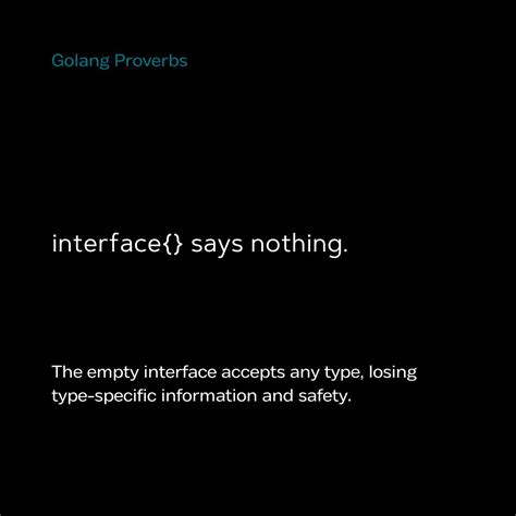 Golang Goproverbs Programming Softwaredevelopment Codewisdom