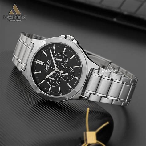ساعت کاسیو مردانه فول تایم Casio Mtp V300d 1a گالری اشرافی