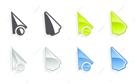 Set Of Vector Cursors Pointer Website Tool Vector Pointer Website Tool PNG And Vector With