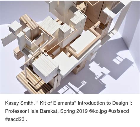 Folding Architecture Model By Kasey Smith