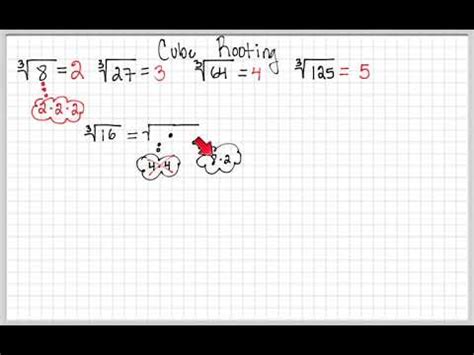 Simplifying Cube Roots YouTube