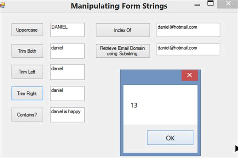 C Forms Useful String Manipulation Daniels Coding Blog