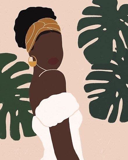 Pin on Африка | Black art painting, Black love art, Illustration art girl