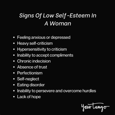 12 Signs Of Low Self Esteem In A Woman Low Self Esteem Self Esteem Self Esteem Quotes