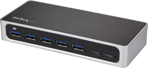 Sabrent Usb C Hub 7 Port 48w Powered Hub With Switches Hb 3a4c