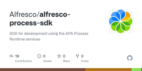 GitHub Alfresco Alfresco Process Sdk SDK For Development Using The APA Process Runtime Services