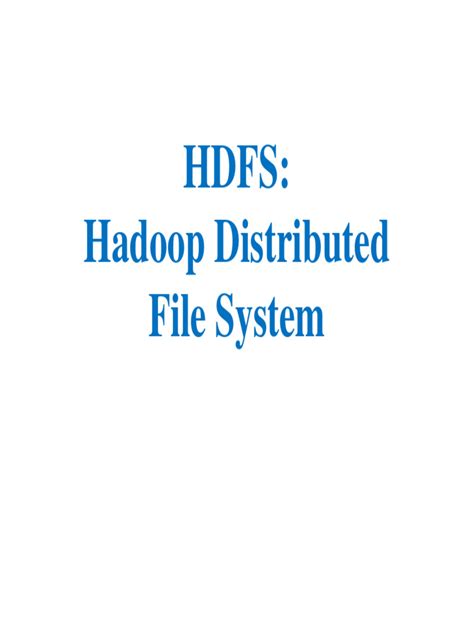 hdfs 79 pdf apache hadoop map reduce