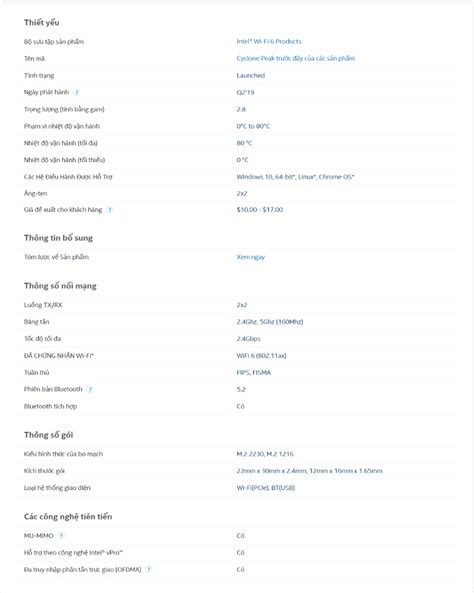 Card Wifi Intel Ax200 Chính Hãng Gig Wi Fi 6 5ghz Bluetooth 5 0 Full Box Máy Tính Đại Việt