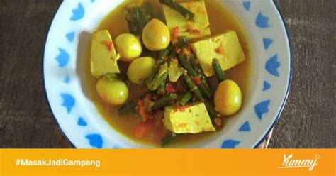Resep Gulai Telur Puyuh Kacang Panjang Sederhana Rumahan Di Yummy App