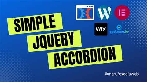 Clickfunnels Simple Jquery Accordion Clickfunnels Tutorial Bangla