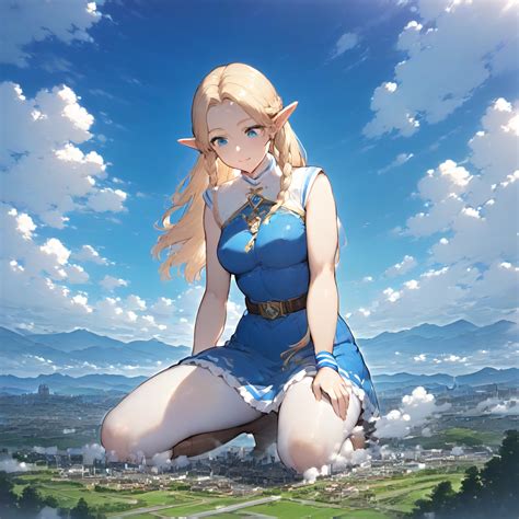 Ai Giantess Zelda By Tshufengvaj On Deviantart