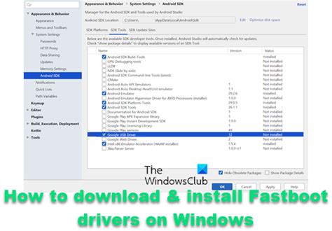 How To Download And Install Fastboot Drivers On Windows 11