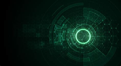 Ui Hud 화면 기술 시스템 혁신 개념 배경 템플릿 벡터 일러스트레이션 녹색에 대한 스톡 벡터 아트 및 기타 이미지 녹색 식물 칸나비디올 Istock