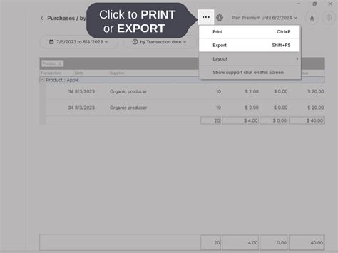How To Generate The Purchase By Product Report