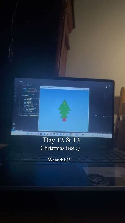python christmas tree spent 2 days tryna figure this out 💀 python