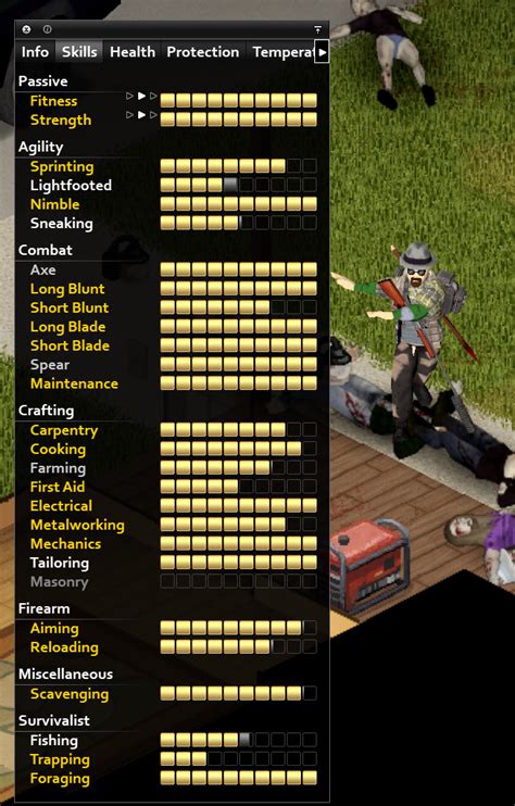 is my character good r projectzomboid