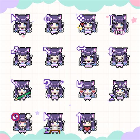 【みーやちゃんねる】動くマウスカーソル15個セット【vtuberグッズ】 みーやちゃんねる Booth