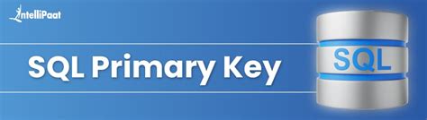 Sql Primary Key
