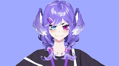 Selen Tatsuki 【vtuber Character】 Download Free 3d Model By Zizer