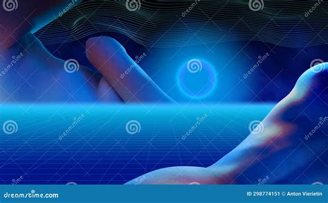 Naked Female Silhouette Fashion Model Pose Set Cartoon Vector CartoonDealer Com 148164175