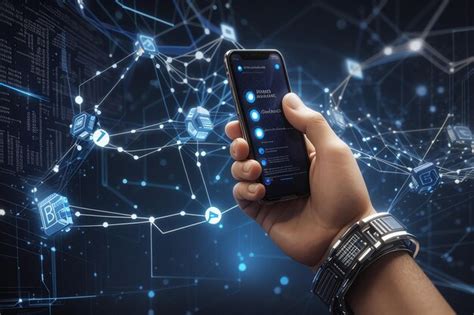 premium ai image blockchain credentials ensuring trust