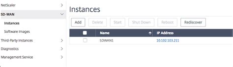 Deploy A Citrix SD WAN VPX Instance On A Citrix ADC SDX Appliance