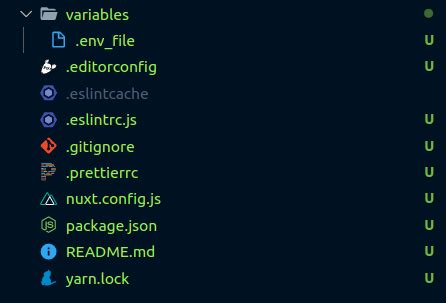 Vue Js How To Specify Another Directory Or Name For The Env File In Nuxt Stack Overflow