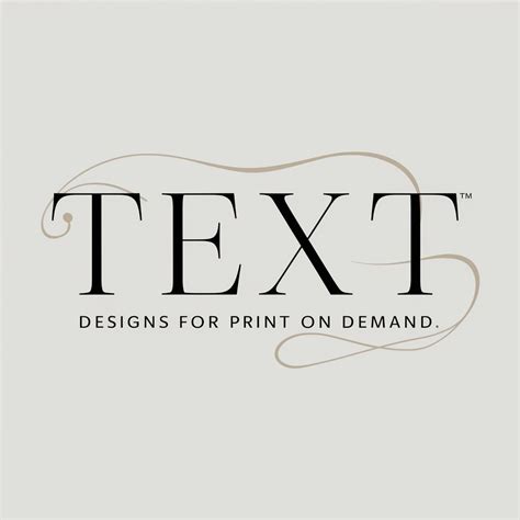 Text Designs For Print On Demand Free Text Based Design Creation