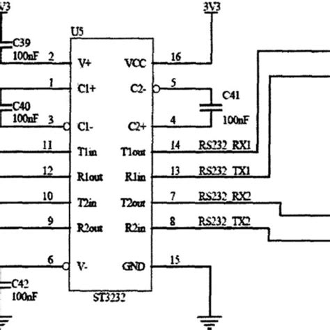 serial communication control circuit download scientific diagram