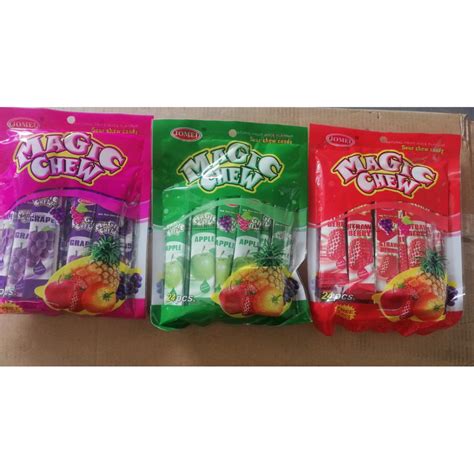 Jomei Magic Chew Fruit Chew Candy Sour Chew Candy 1packs 24pcs Shopee Malaysia