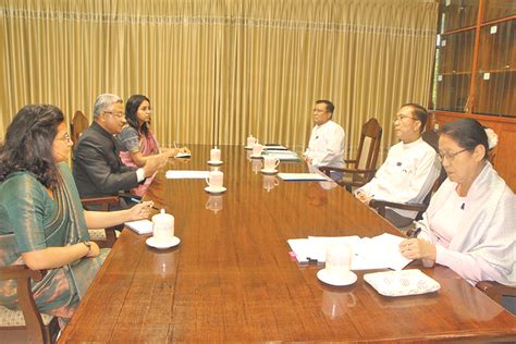 မြန်မာနိုင်ငံဆိုင်ရာ အိန္ဒိယနိုင်ငံ သံအမတ်ကြီးအား ဒုတိယဝန်ကြီးချုပ်နှင့် ပြည်ထောင်စုဝန်ကြီး ဦးဝင