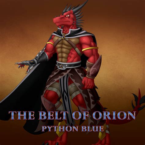 the belt of orion python blue