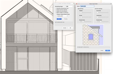 Sketch Style Bug In Architecture Vectorworks Community Board