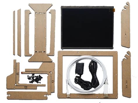 1652 Adafruit Industries Adafruit 1652 Qualia Displayport Monitor 2048x1536 Resolution 9 7in