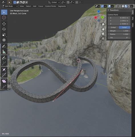 Use Curves In Blender