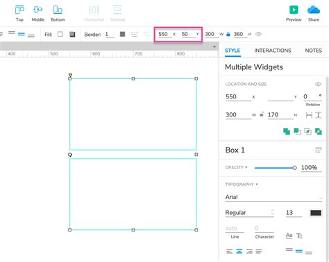 Organizing Widgets · Axure Docs