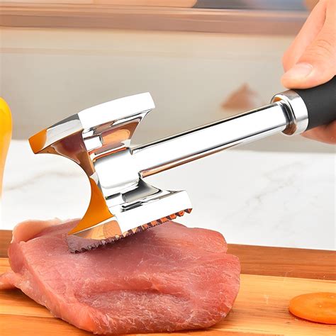 Meat Tenderizing Hammer Stainless Steel Meat Tenderizer Hammer