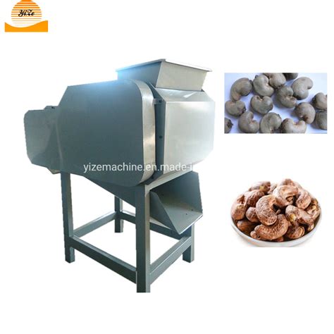 Electric Cashew Kernel Shell Separator Removing Machine Cashew Nut