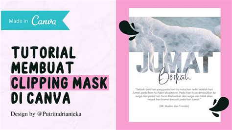 Cara Membuat Clipping Mask Masking Effect Di Canva Tutorial Canva