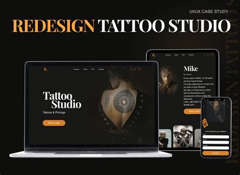 Redesign Tattoo Studio On Behance