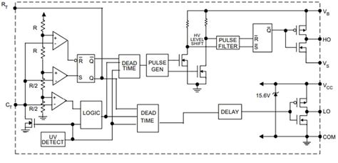 Ir2153 Mosfet Gate Driver Pinout Datasheet Equivalent Circuit And