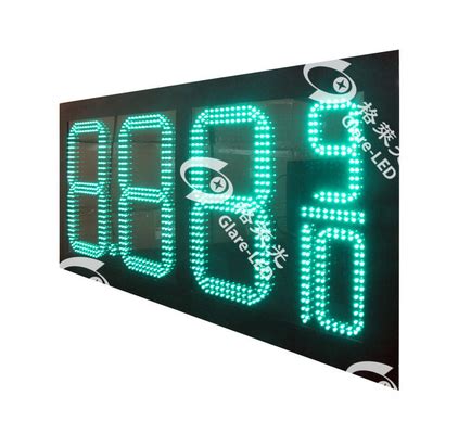 Segment Display Board Module Panel Numeric Board For Gas Stations Display Epistar Chip