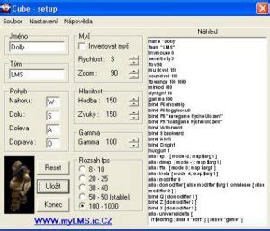 Cube Setup Mylms