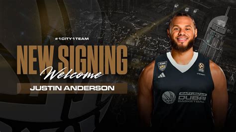 Justin Anderson Joins Dubai Basketball Team Dubai Basketball