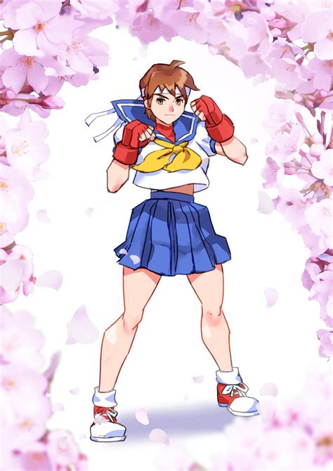 Kasugano Sakura Street Fighter Image By Dnymtho Zerochan