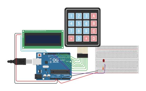 Circuit Design Password Tinkercad