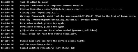 Semaphore Does Not Recognize The Ssh Key While Cloning A GitHub Repo