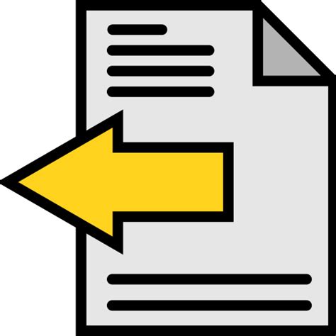 Export File Free Icon
