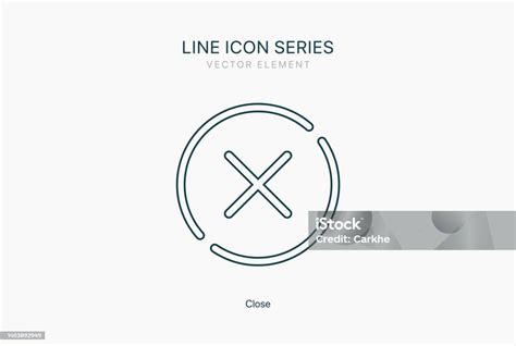 X 또는 거부 아이콘입니다 교차 기호 거짓 엠블럼 벡터 아이콘을 닫습니다 기호를 삭제합니다 현대 간단한 평면 라인 취소 아이콘 벡터 일러스트 레이 션 웹 사이트 모바일 응용