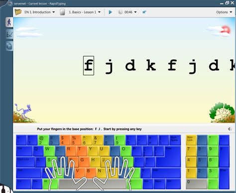 Rapid Typing Tutor Software Untuk Belajar Mengetik 10 Jari